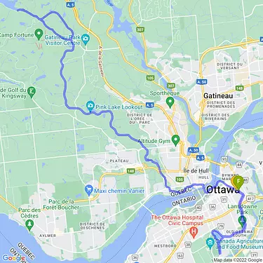 Ottawa by Bike - Cycling maps and tips